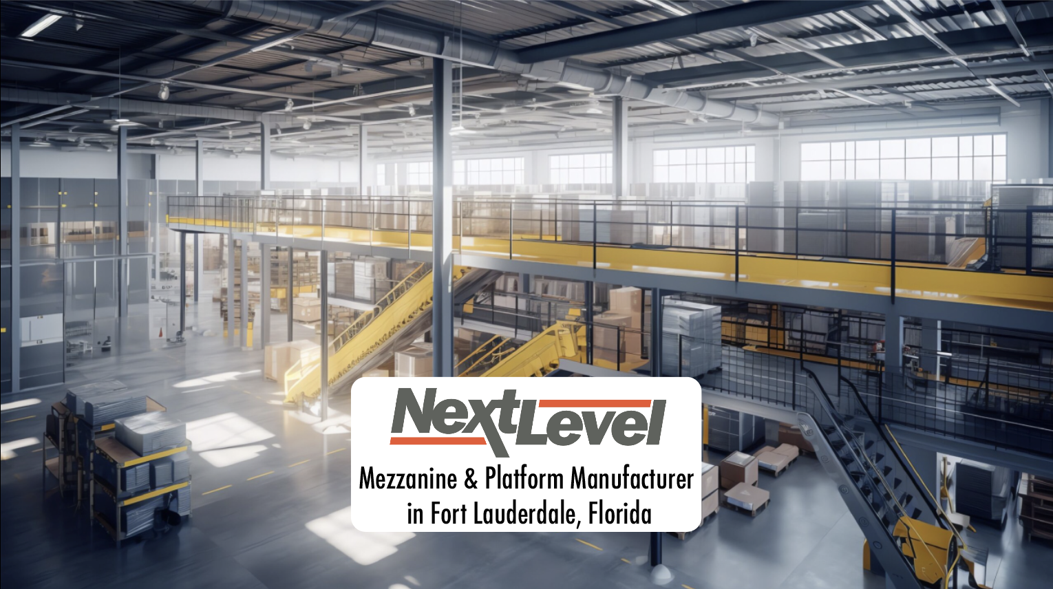 Mezzanines in Fort Lauderdale | Designed and Built by Next Level